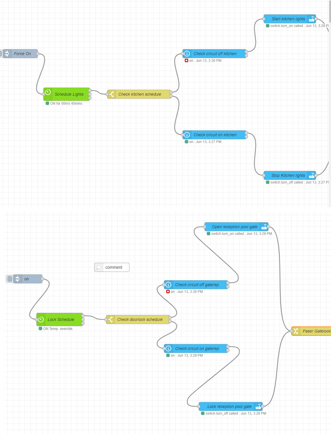 Node Red Impacting Multiple Unrelated Devices Node Red Home Assistant Community