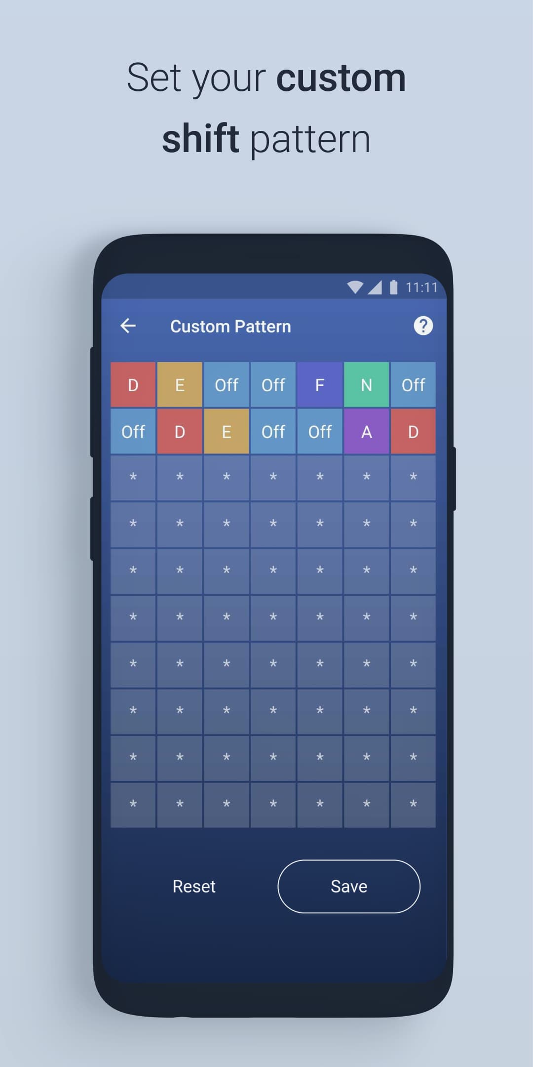 How To: Rotating/Rolling Shift Work Roster with Stock Calendar ...