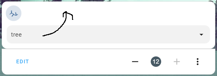 Possible to make the tile card + dropdown feature (for input selector ...
