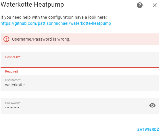 Waterkotte Heatpump Integration - Custom Integrations - Home Assistant ...