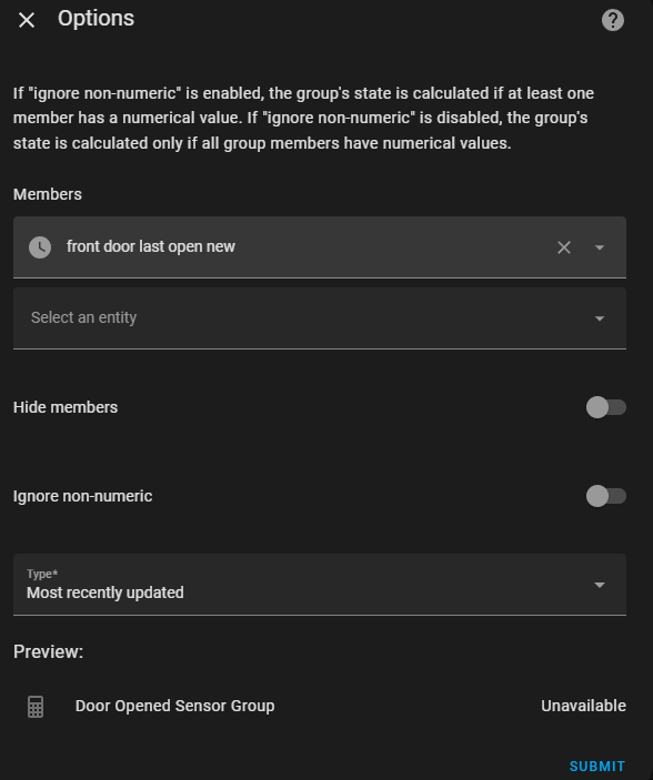 Group Of Trigger Sensors Unavailable Configuration Home Assistant