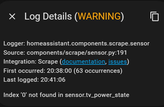 Help with scrape sensor for TV - Configuration - Home Assistant Community