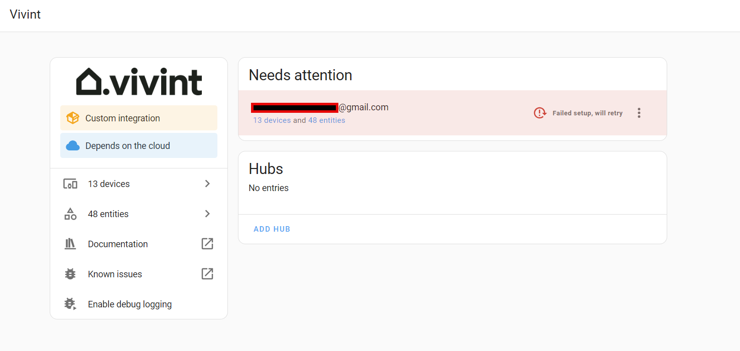 Vivint Integration - Page 5 - Feature Requests - Home Assistant Community