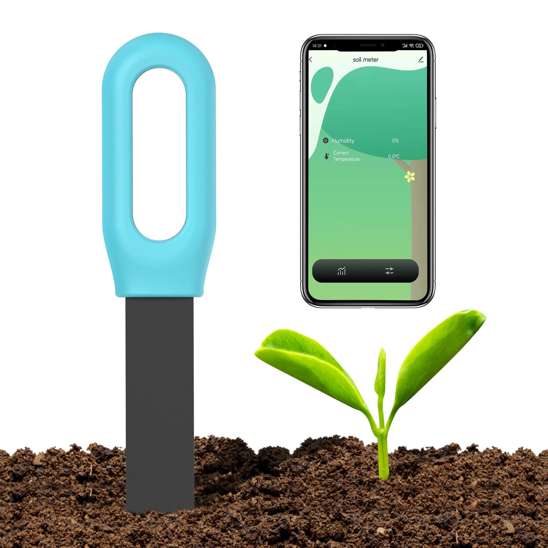 Zigbee flowerpot and plant sensors for soil moisture + light ...