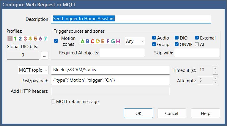 BlueIris mqtt alerts in Home assistant not working - Configuration ...