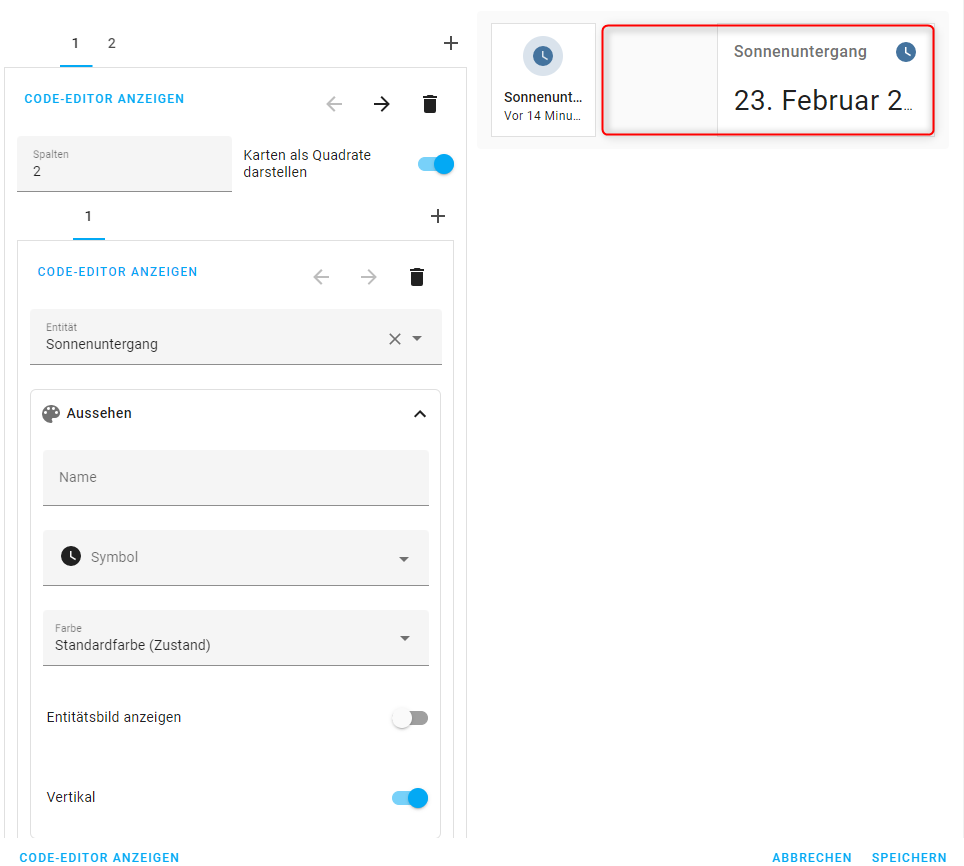 Custom Grid Card Configuration Home Assistant Community