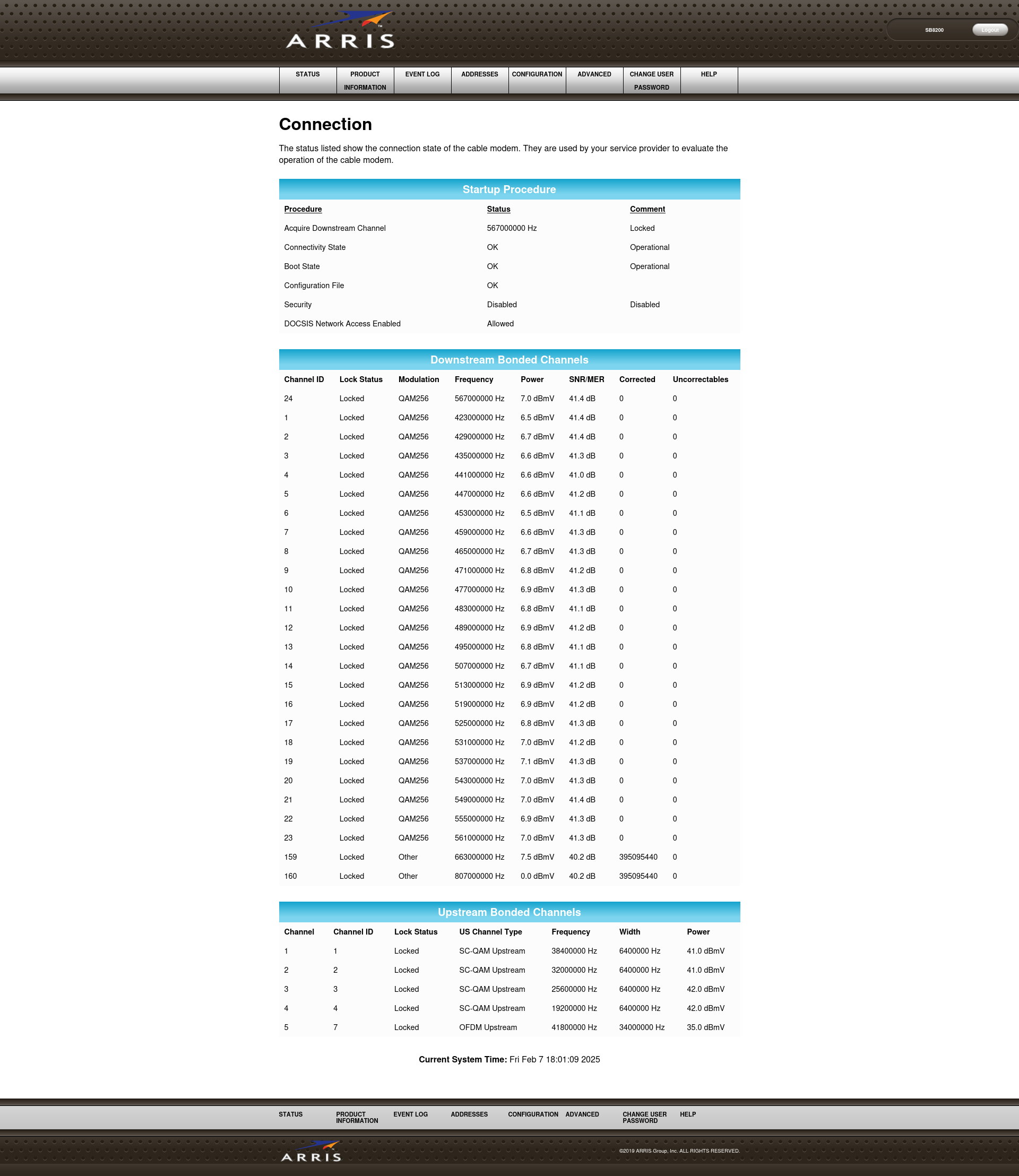 Scrape HTTP cable modem status data? - Configuration - Home Assistant ...