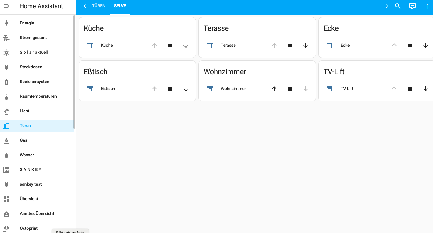 Installation of SELVE rollershutter Integration - Third party ...