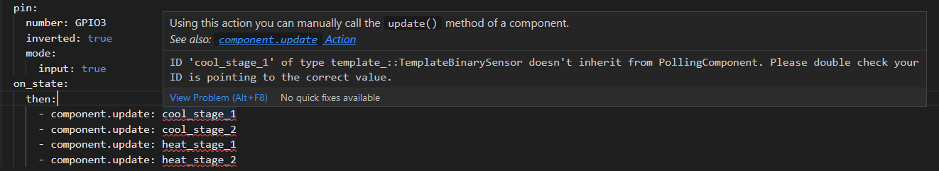 Binary template sensor Binary template sensor