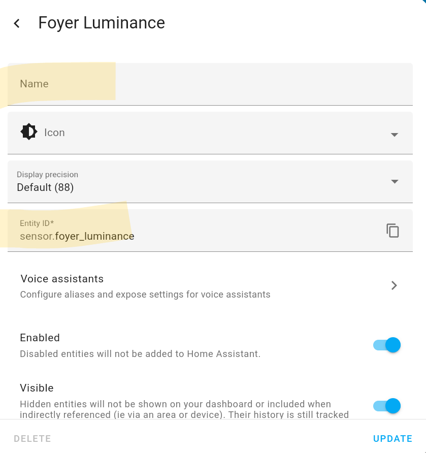 Clarity about entity ID and name - yaml - Configuration - Home Assistant Community