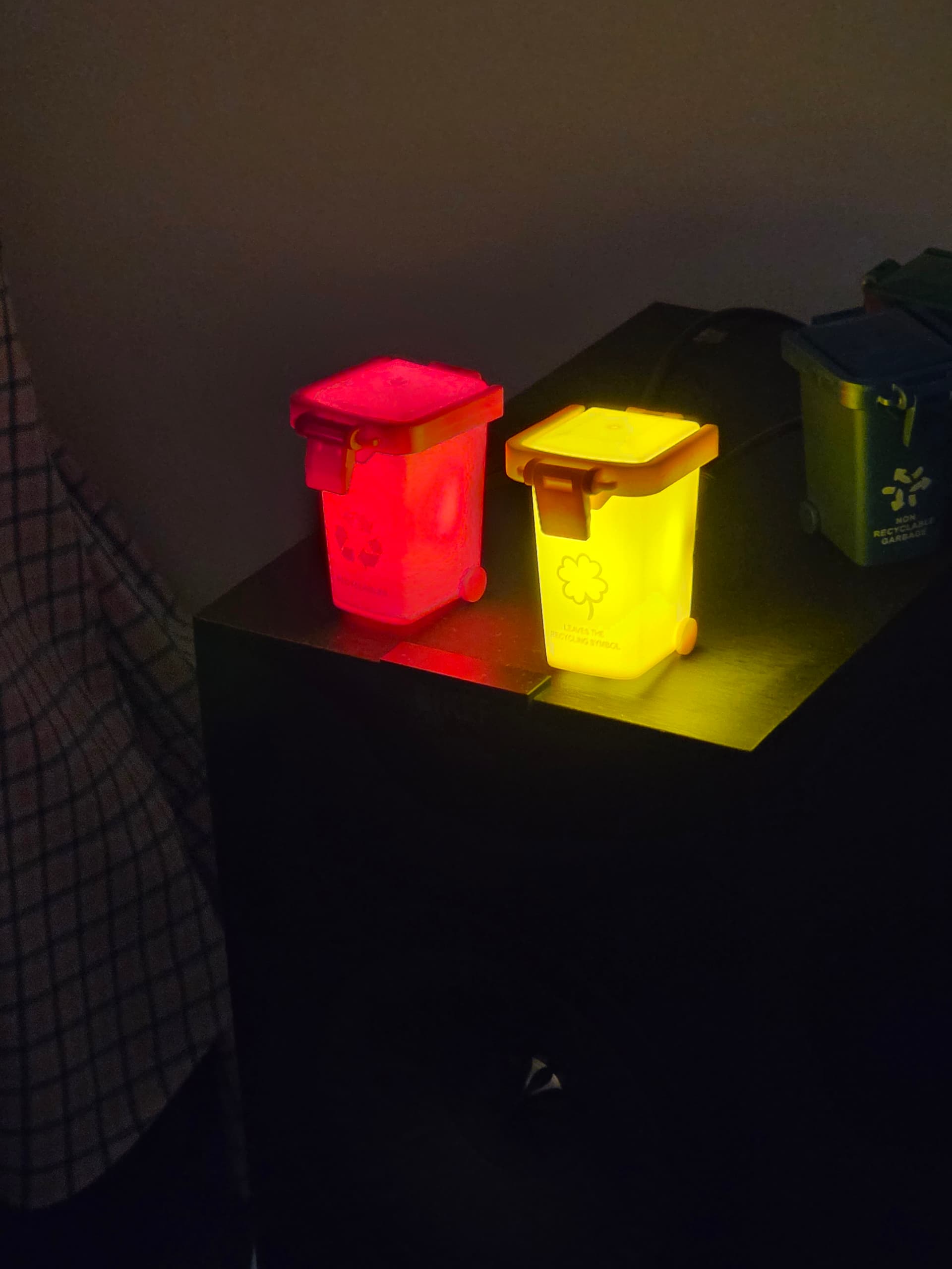 Light up rubbish / trash cans for Waste Collection Schedule - Share ...