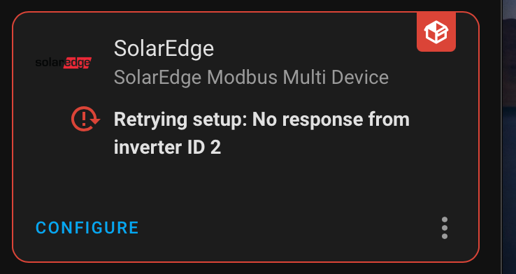 Custom Component: SolarEdge Modbus TCP - Share your Projects! - Home Assistant Community