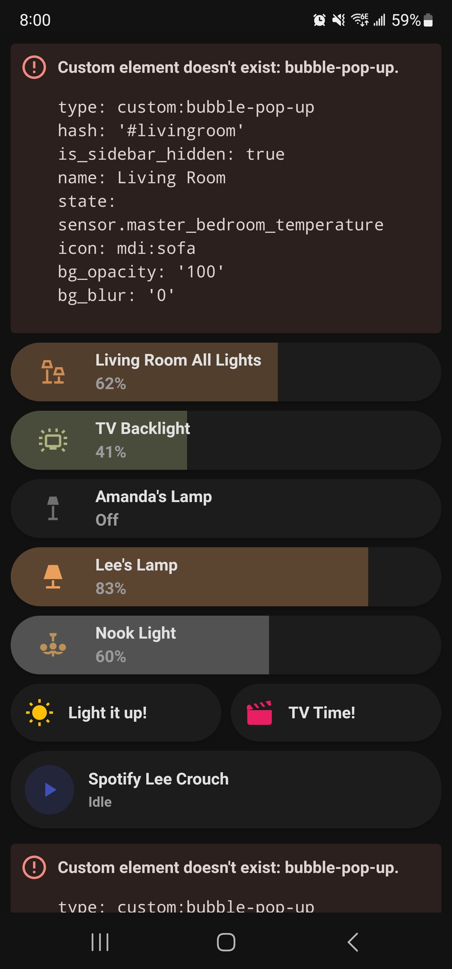 ⚪ Bubble Card - A minimalist card collection for Home Assistant with a ...