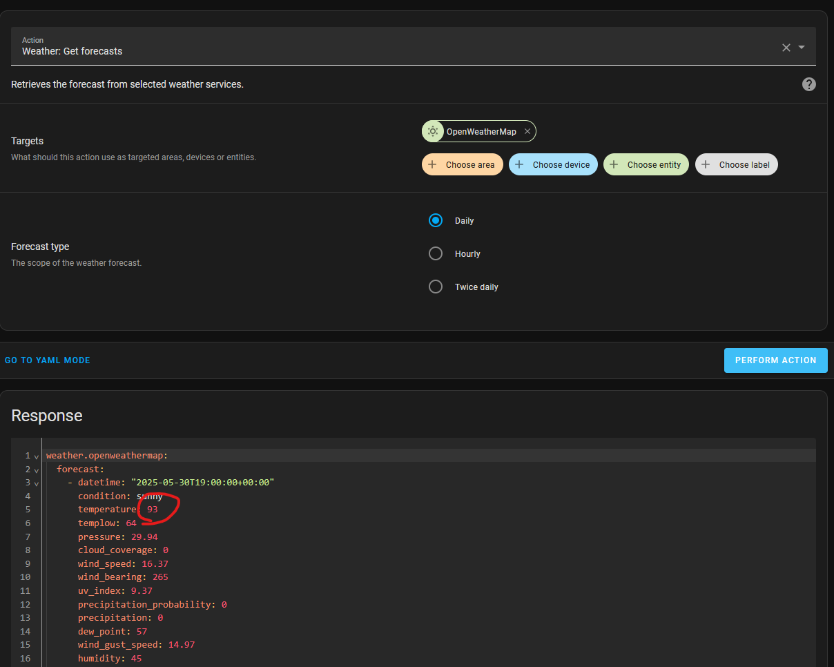 Openweathermap Forecast And Weather Get Forecasts Disagree Configuration Home Assistant