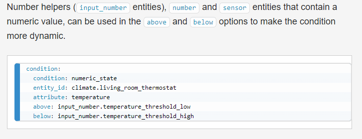 Using Inputnumber In An Automation Configuration Home Assistant