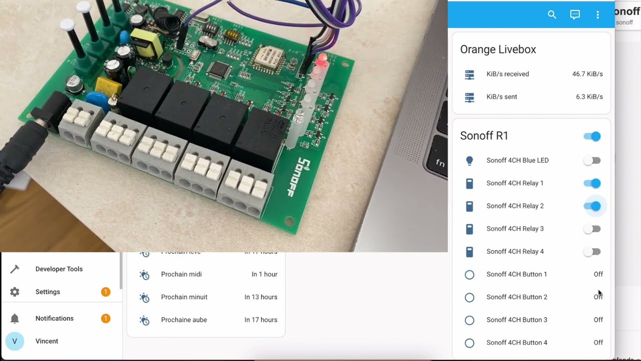 ESPHome with Sonoff 4CH Pro R1 relays curious beahavior - ESPHome - Home Assistant Community