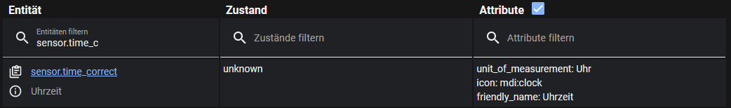 Template Sensor for time and Sunset/rise not available because of unit_of_measurement ...