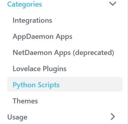 Available Python Options - Configuration - Home Assistant Community