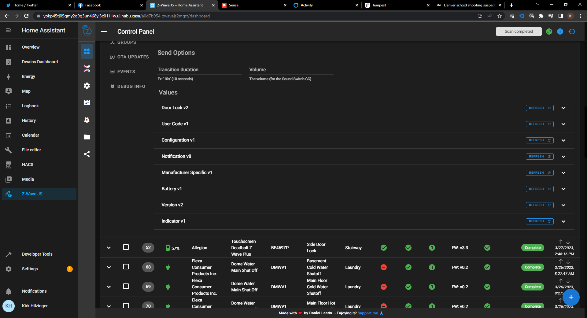 KeyMaster Z-Wave lock manager and scheduler - Share your Projects ...