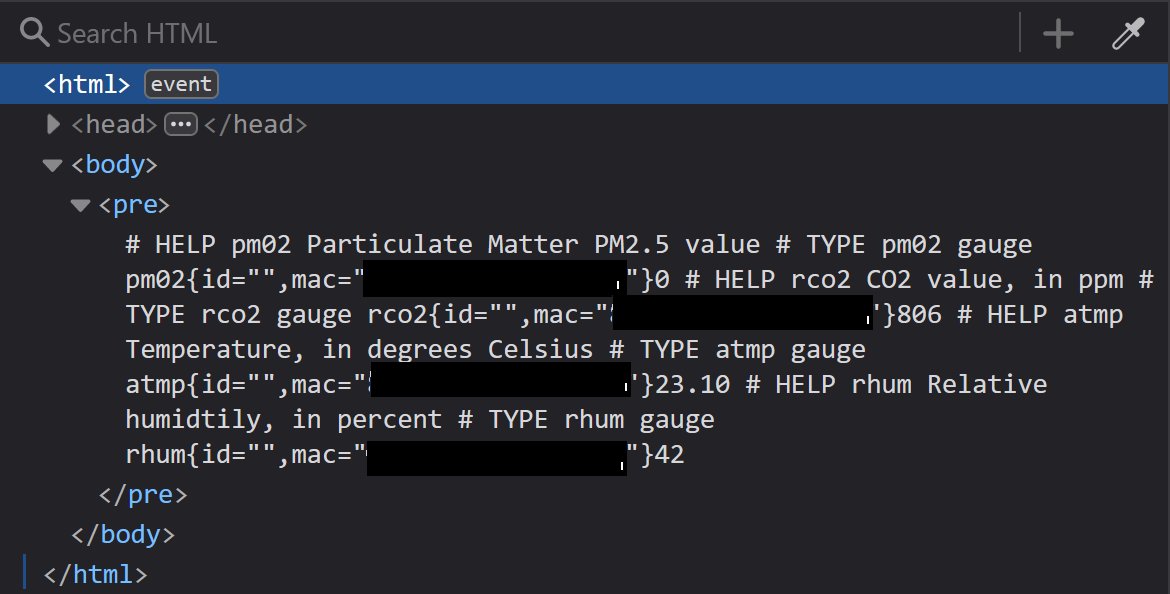 Scrape Local Basic, Text-only Sensor Page - Configuration - Home ...