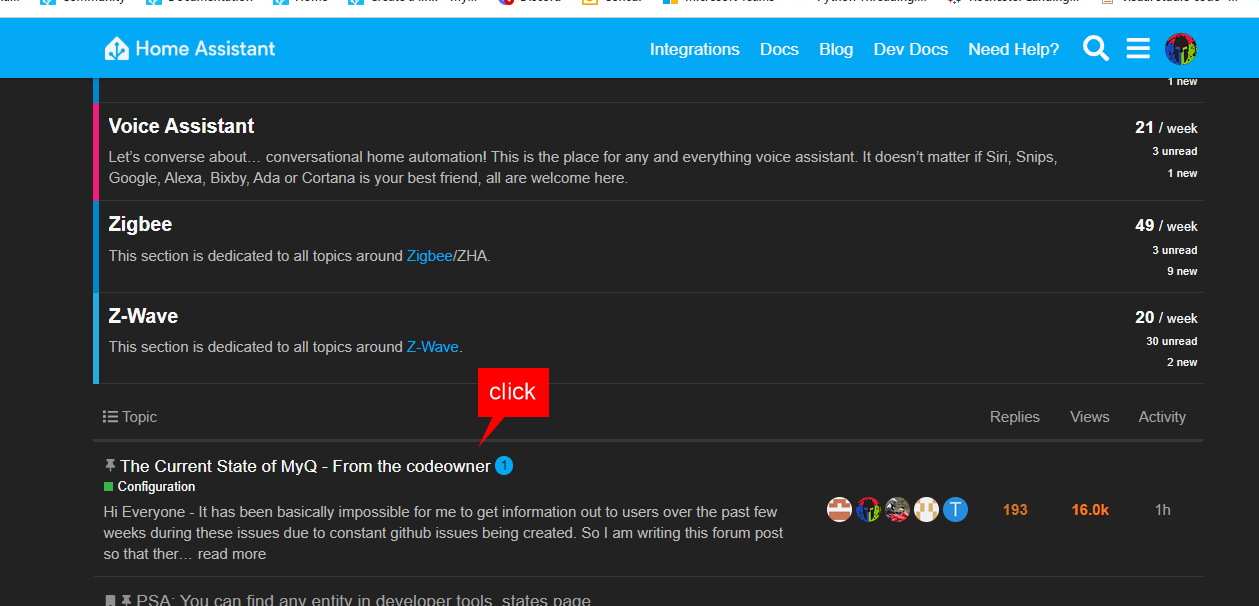 Myq Not Working Again Page 21 Configuration Home Assistant Community