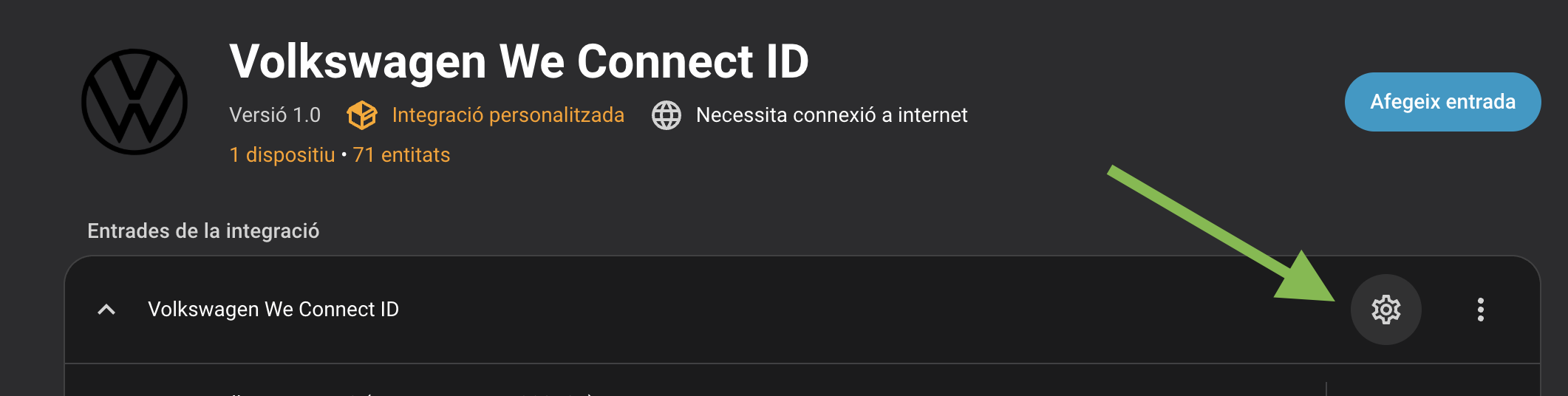 Custom Integration: Volkswagen WeConnect ID (Europe) - Page 24 - Share ...