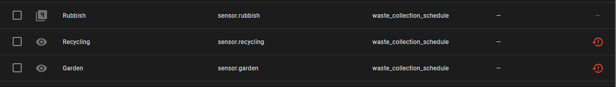 Waste Collection Schedule Framework - Custom Integrations - Home ...