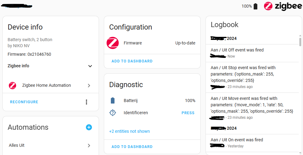 Niko Zigbee Switch Hardware Home Assistant Community