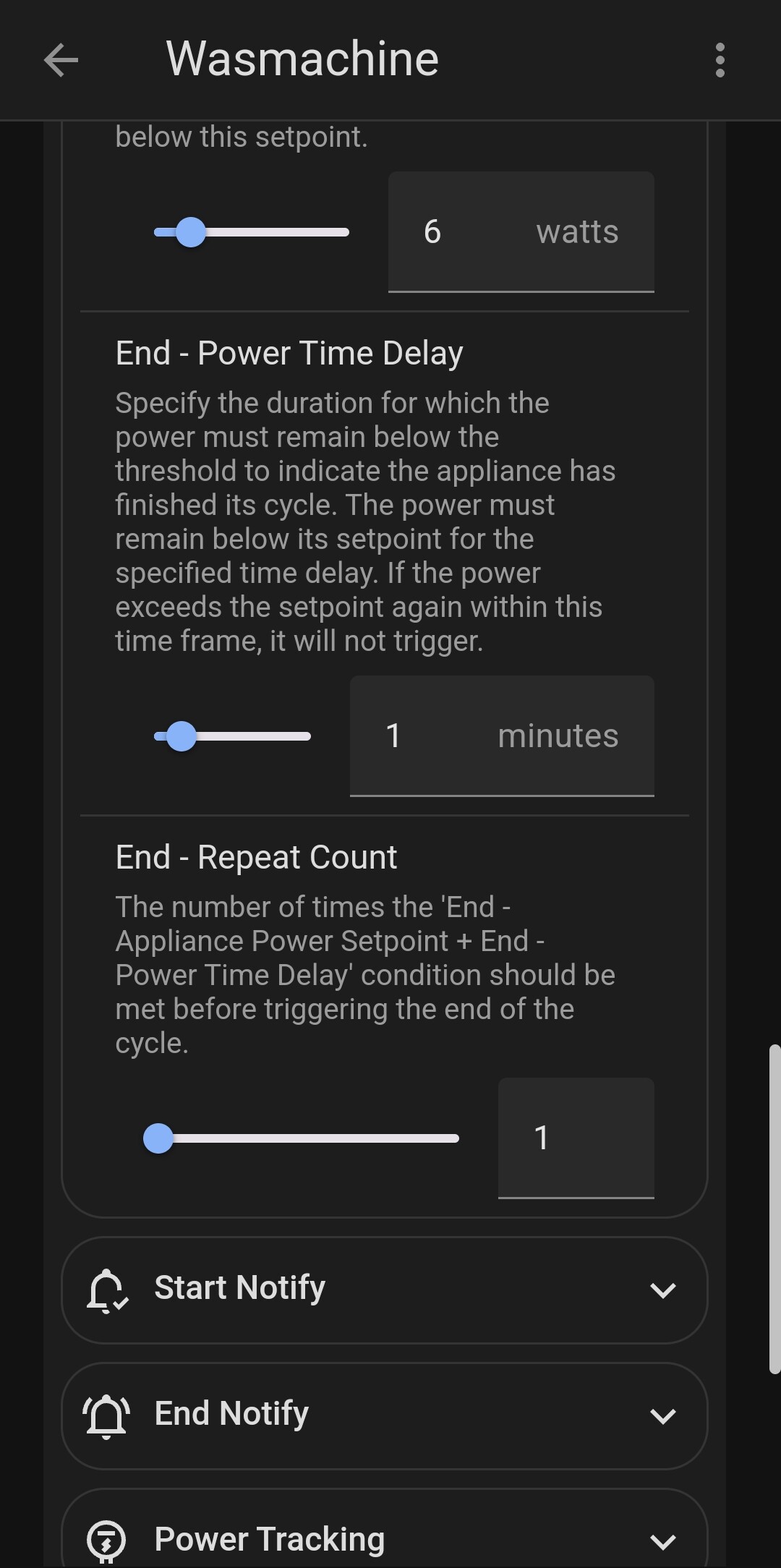 📳 Appliance Notifications & Actions - Washing Machine - Clothes Dryer ...