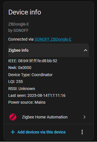 Sonoff Zigbee Dongle Plus Not Finding Devices Configuration Home