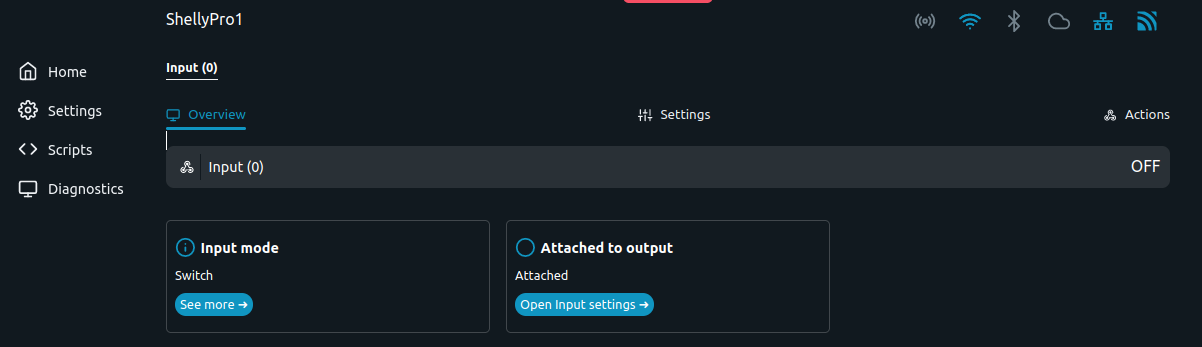 Shelly pro 1 issue - Configuration - Home Assistant Community