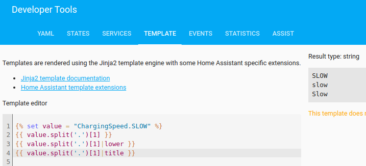 Removing (splitting) output to only show some of the entity output ...