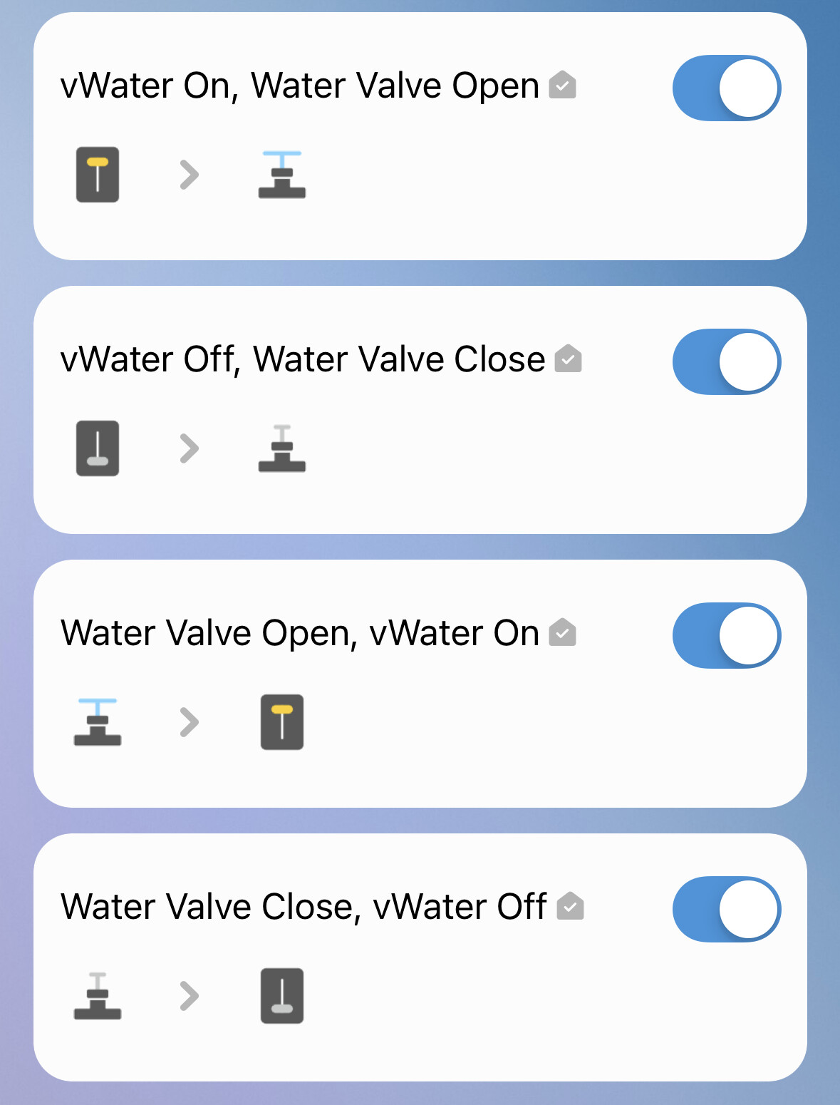 Water Valve in Smartthings works great, only shows up was binary_sensor ...