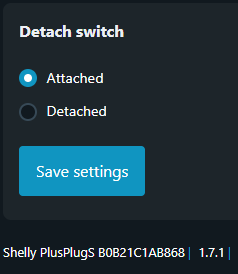 Shelly Plus Plug S - Detached Mode - Hardware - Home Assistant Community