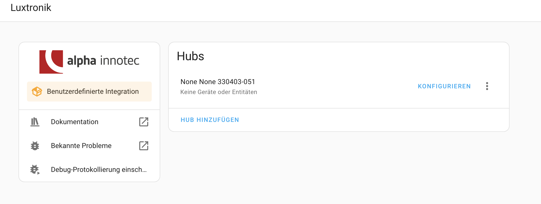 Alpha innotec / luxtronik - Configuration - Home Assistant Community