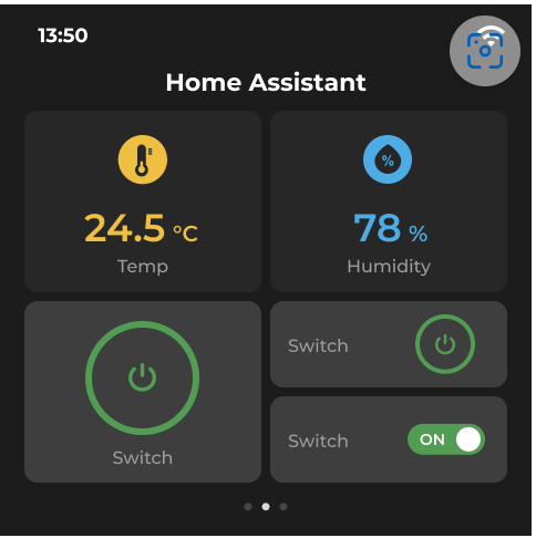 HomeDicator - ESPHome Touchscreen Dashboard using the SenseCap ...
