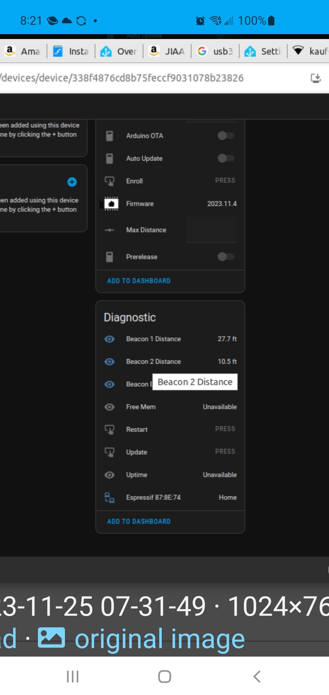 Battery Level from Beacon? - ESPHome - Home Assistant Community
