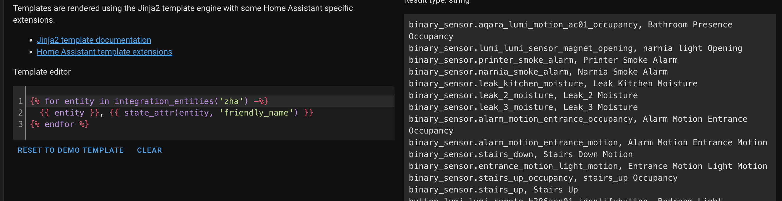 Template to return a list of entities - Configuration - Home Assistant ...