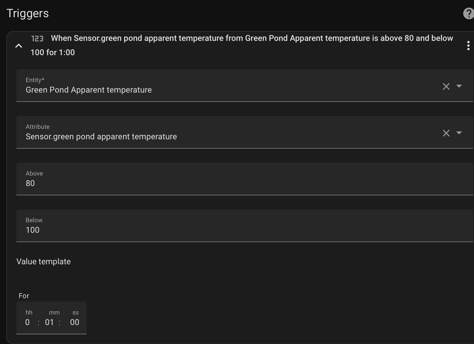 Triggering an action using Accuweather - Home Assistant Community