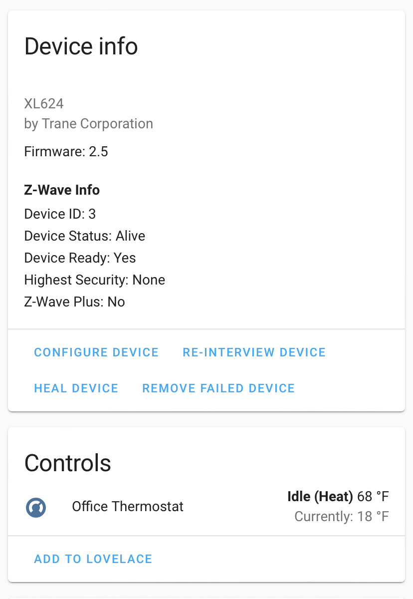 Z-Wave Thermostat Reporting C as F - Configuration - Home Assistant ...