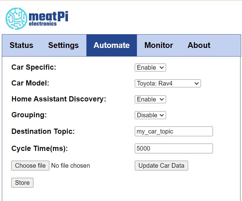 WiCAN ESP32-based open-source OBD2/OBD-II Vehicle (car or truck) CAN ...