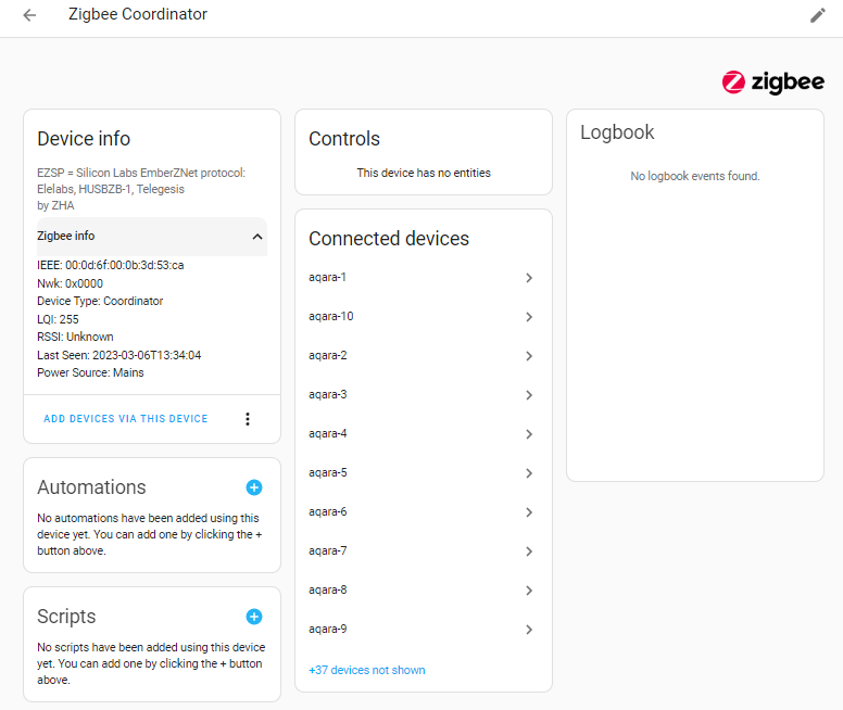 Home Assistant SkyConnect / Home Assistant Connect ZBT-1 = The official Zigbee Coordinator or ...