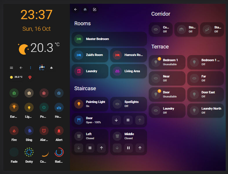 Lovelace: custom sidebar card - Dashboards & Frontend - Home Assistant ...
