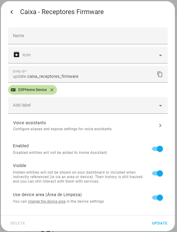 Cant Update Esphome Devices Using Service From Ha Esphome Home Assistant Community