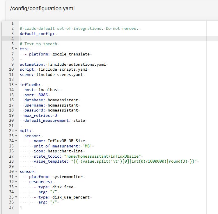 Why Isn t The System Monitor Sensor Data Appearing In InfluxDB Configuration Home Assistant 