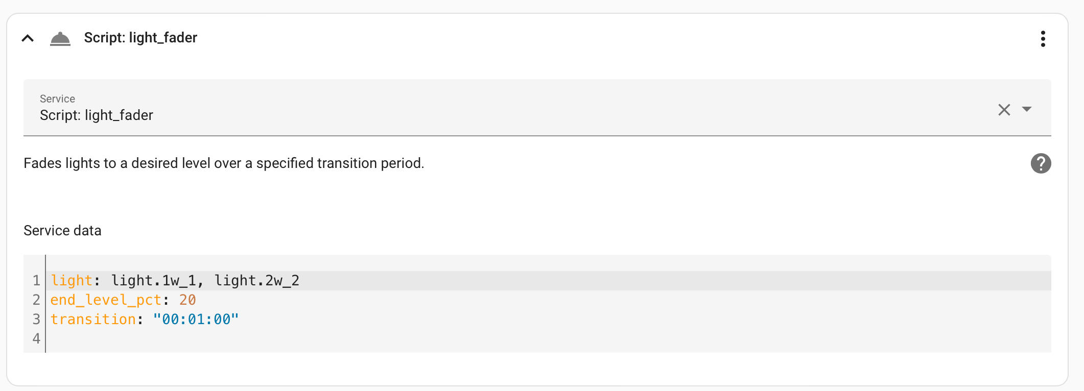 Help for light transition - Configuration - Home Assistant Community