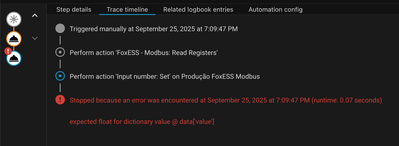 Trying to read a value to a helper - expected float for dictionary value @ data['value ...