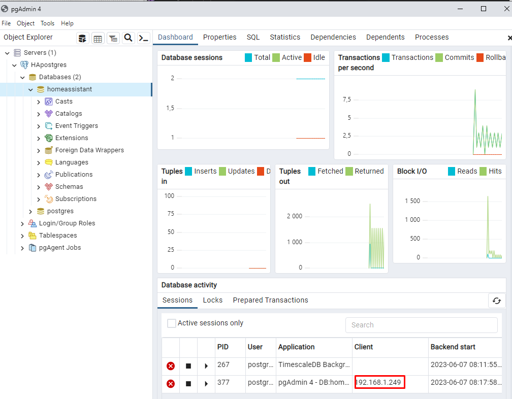 Home Assistant Add-on: PostgreSQL + TimescaleDB - Page 9 - Share your Projects! - Home Assistant ...