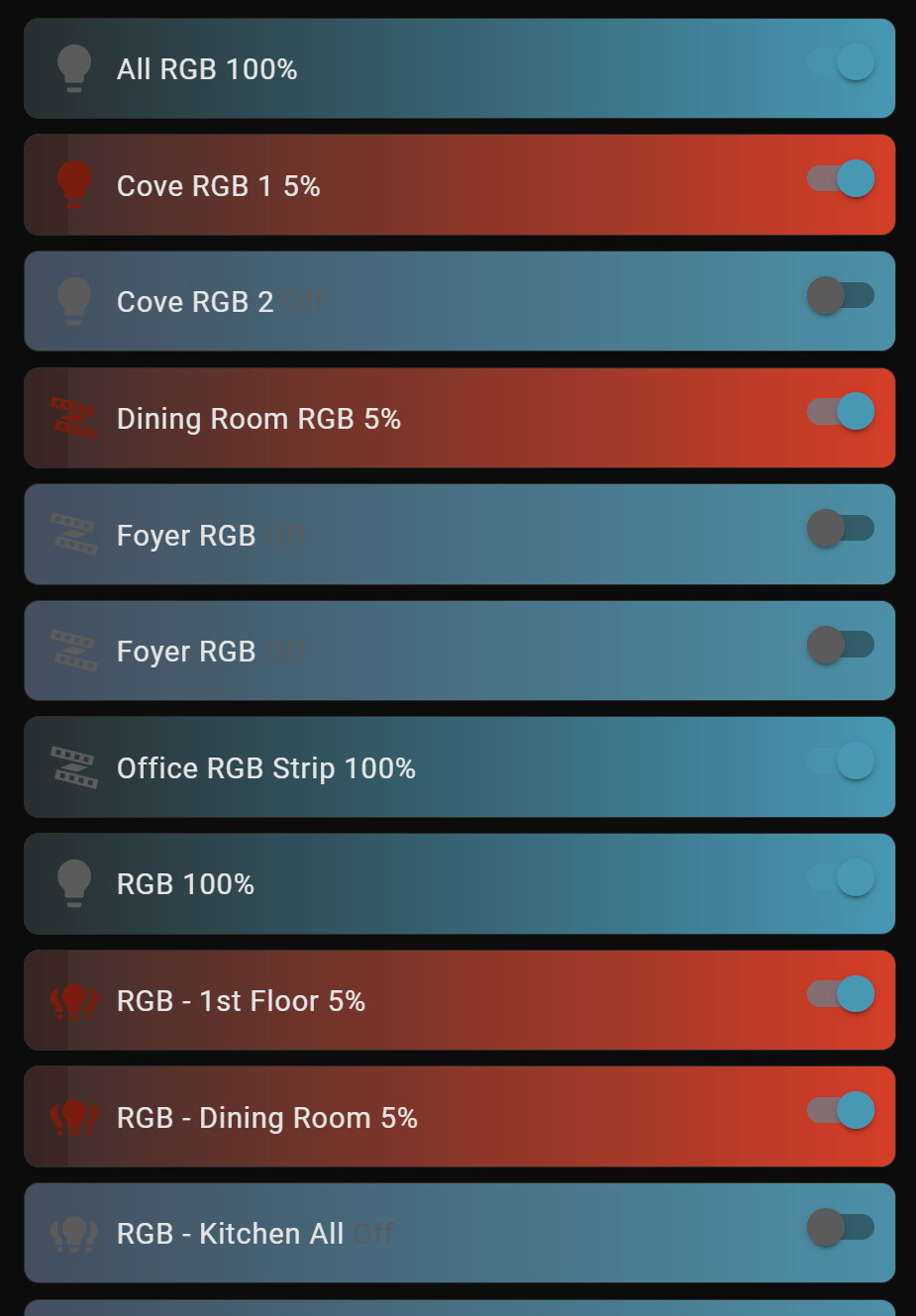 Lovelace: Slider Button Card - Page 8 - Share your Projects! - Home ...