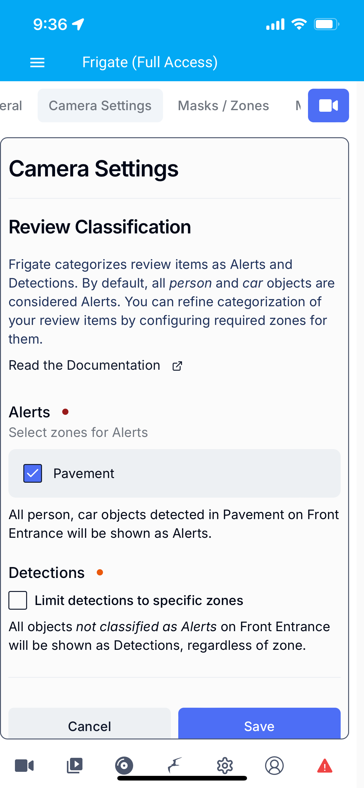 Frigate Detection But No Alert Third Party Integrations Home Assistant Community